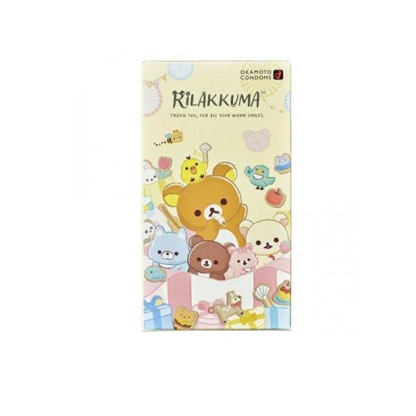 使用期限は6カ月以上先のものを送ります。●OKAMOTO CONDOMS RILAKKUMA オカモト リラックマコンドーム たっぷりゼリー●ヒアルロン酸ゼリー配合。リラックマデザインの個包装は全部で20種類（どの柄が出るかはお楽しみ♪）●...