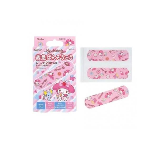 使用期限は6カ月以上先のものを送ります。●スケーター 救急ばんそうこう マイメロディ ●大好きなキャラクターが一緒ならキズも早く治りそう♪●ポップでかわいいキャラクター絆創膏。●粘着力があり剥がれにくい。●通気孔がありムレにくい。●傷口に付...