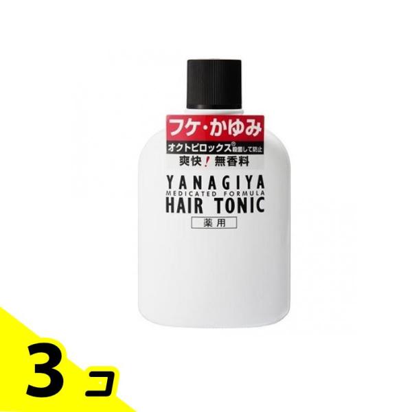●柳屋本店「柳屋 薬用ヘアトニック ＜フケ・かゆみ用＞」は、殺菌成分オクトピロックスを配合し、中年男性に悩みの多い、フケ・かゆみをスッキリ防止する薬用育毛トニックです。●フケ・かゆみの原因菌とたたかう、殺菌成分オクトピロックス配合。●育毛成...
