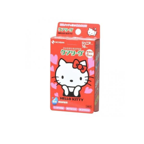 使用期限は6カ月以上先のものを送ります。●ニチバン ケアリーヴ キャラクター ジュニアサイズ●お子様にやさしい貼り心地！楽しく貼れるキャラクターシリーズ。●素肌タッチの防水救急絆創膏（ばんそうこう）『ケアリーヴ キャラクター』はお子様の指に...