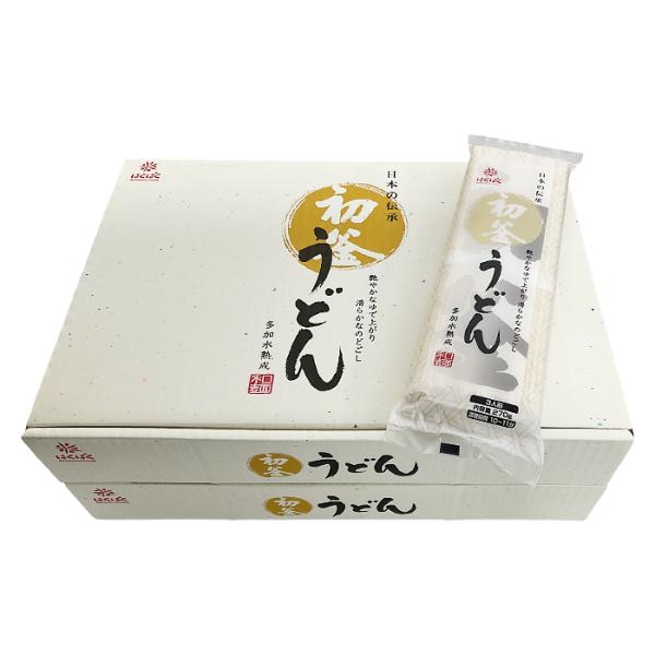 乾麺とは思えないコシと弾力に、つるつるモチモチとした食感自慢の技術を備えた乾麺メーカー (株)はくばく が製造し、おいしい麺の代名詞となった豊熟麺シリーズの代表格が、この「初釜うどん」です「初釜うどんって、どこで買えばいいの？」多くの皆様か...