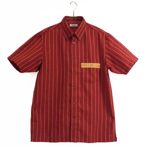 【発売日：2020年04月29日】【シャツのパターンをリニューアルいたしました。ご注文前にサイズ表のご確認をお願いいたします】多彩なマルチストライプは先染めならではの特徴がありざっくりした風合いは通気性も良く夏の素材として最適です 。＊Re...