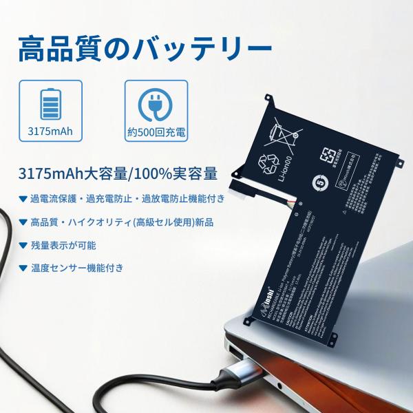 【発売日：2025年04月09日】●PSマークの種類：PSE●届け出事業者名： トヨバンク株式会社●Fit Brand: LENOVO●Cells QTYセル：3Cell●Voltage (V) 電圧:15.2V●Capacity 容量：3...