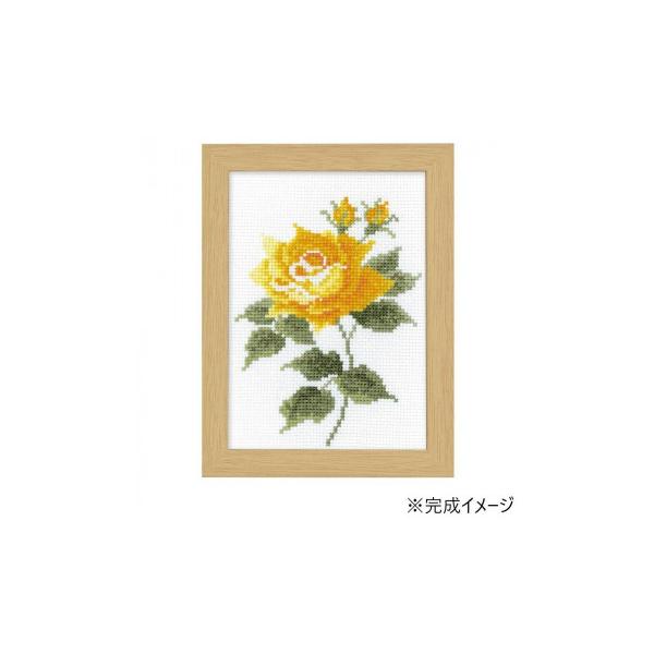月日の流れを美しい季節の花々で表現したクロス・ステッチキットです。