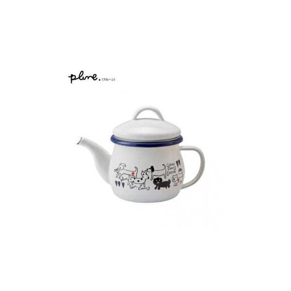 ステンレス製の茶こし付きで、お茶などを煮出すときも便利です。ホーローは熱効率が高く水を早く沸騰させることができ、お湯が冷めにくく保温性にも優れています。注ぎ口が細いタイプでカップやポットに直接お湯を注ぐ際にも便利に使えます。