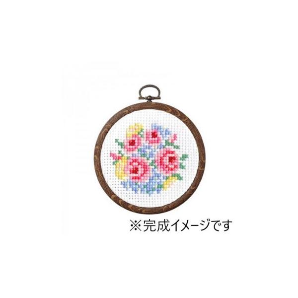 1日で完成!初級者の方でもかんたんに楽しめるクロスステッチキット。製作時間の目安は3〜4時間。