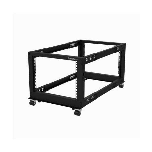 【商品名】 StarTech.com サーバーラック オープンフレーム 19型 8U 4POSTRACK8U 1台