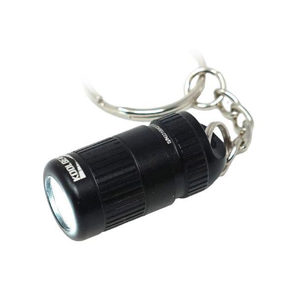 【商品名】 KOOLBEAM クールビーム 完全防水 キーチェーンLEDライト M・E・U ブラック KB-41BK 【ジャンル・特徴】 最長7日連続使用ができる長持ちバッテリー設計のライト [ KB-41BK ]