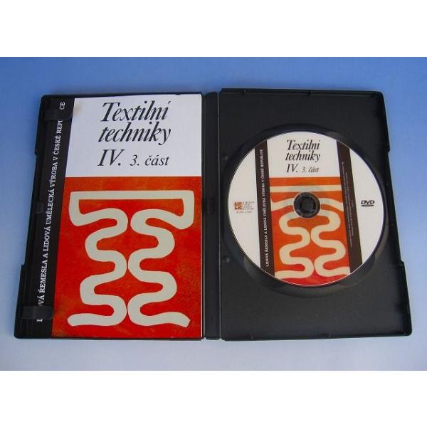 チェコ語のテキストがついています。テキストには、多数の写真やパターン図などが掲載されており興味深い資料です。チェコ匠の技ＤＶＤシリーズには「染色と刺繍」、「ボビンレース」、「刺繍」、「毛織物」、「ロープ作り」、「男性の民族衣装縫製」、「女性...