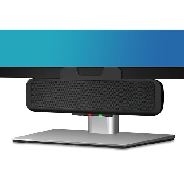 「商品情報」ディスプレイ用USBスピーカーバー「主な仕様」USBパワードスピーカー ? 1本のUSBケーブルでPC、Mac、Chromebookに接続。別々のUSBと3.5mmオーディオ接続は不要。スピーカーは簡単にアクセスできるボリューム...