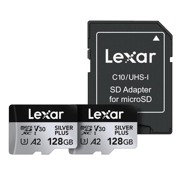 「商品情報」Lexar Professional SILVER PLUS microSDXC UHS-Iカードは、最大読み取り速度205MB/秒、最大書き込み速度150MB/秒で、より良い写真やビデオをキャプチャし、ワークフローを加速するの...