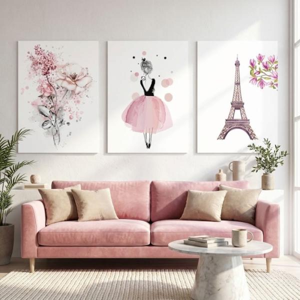 サイズ：50×35cm 厚み2.7cm  （3枚セット）【ご利用用途】・玄関 リビングルーム ダイニング 寝室 トイレ 廊下 内装 模様替え、日々の生活に色どりを。・オフィスやお店の開店祝い 開園祝い 新築祝い 出産祝い 周年祝い、などのプ...