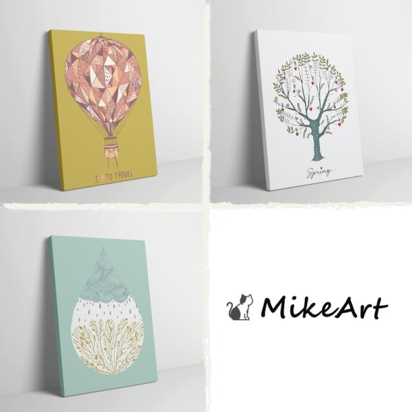 サイズ：40×40cm 厚み3cm『思いっきり明るくイメージを変えてみませんか？』お部屋に飾る絵画は、新しい景色を広げる窓になります★絵を飾るという「ゆとり」「うるおい」「おもてなし」『シンプルすぎる入り口が一変！お部屋が明るい印象になりま...