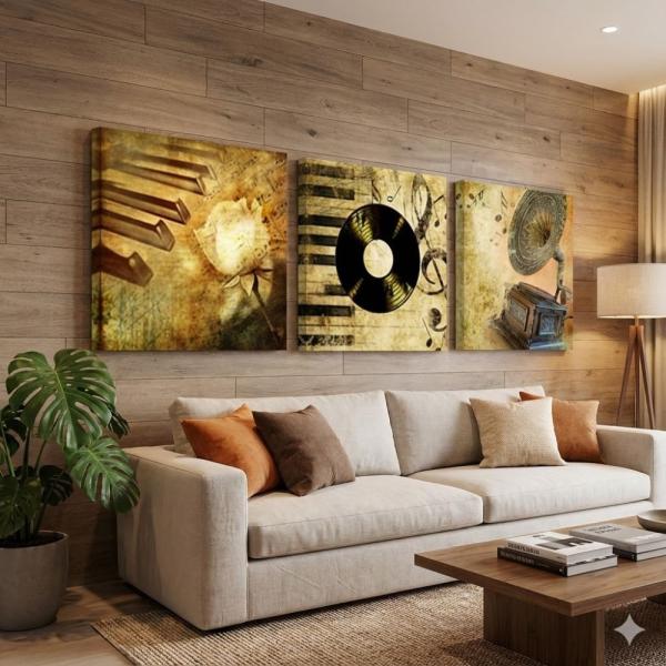 サイズ：40×40cm 厚み2.7cm  （3枚セット）【ご利用用途】・玄関 リビングルーム ダイニング 寝室 トイレ 廊下 内装 模様替え、日々の生活に色どりを。・オフィスやお店の開店祝い 開園祝い 新築祝い 出産祝い 周年祝い、などのプ...