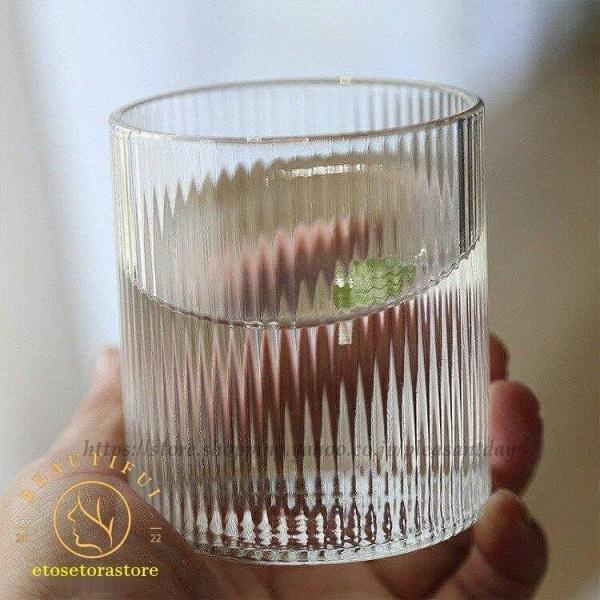 コップ グラス ペアで揃える 結婚祝い 引越し祝い プレゼント ギフト カップ 取っ手なし 脚なし 型板グラス モールガラス 波型 シンプル 来客用 デイリー クリア コーディネート 気品 テーブルウェア シック北欧 上質 おもてなし 台所...