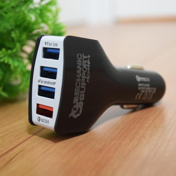 【発売日：2019年03月31日】32Vの大型車にも対応※12V車や24V車にも、勿論対応！高級 32V車 対応 Quick Charge 3.0 USB 4ポート 充電器アダプターー商品説明ー高品質クイックチャージ3.0対応高速充電ｘ4ポ...