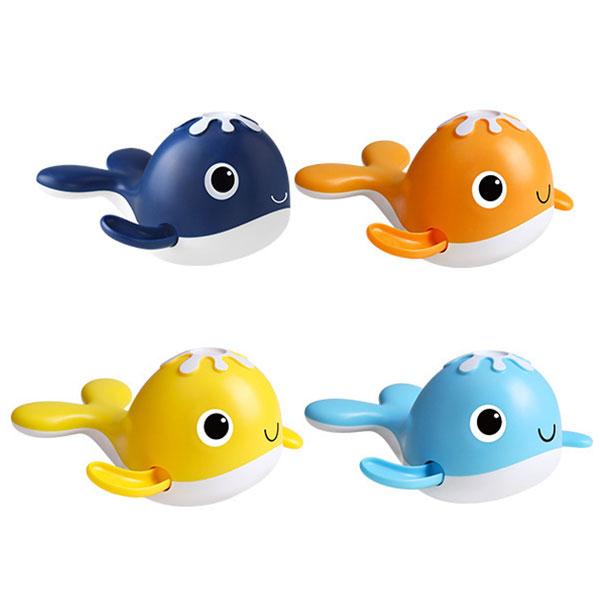 電池いらずで安全に使える子ども用お風呂おもちゃ4個セットです。底部のねじをひねって回すだけで、お魚のおもちゃが水中で泳ぎます。プールやお風呂など、水のある場所で気軽に遊ぶことができます。安全に使用でき、長期間使用しても頑丈です。毎日のバスタ...