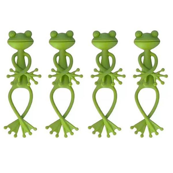茎と支柱を結んでくれる可愛いカエルモチーフの園芸用クリップです。植物の曲がりや垂れるのを防ぎ植物の成長をサポートしてくれます。手足は自由に曲げられるので可愛いポーズを取ることもできます。お庭やベランダに可愛らしさをプラスしてくれる便利アイテ...