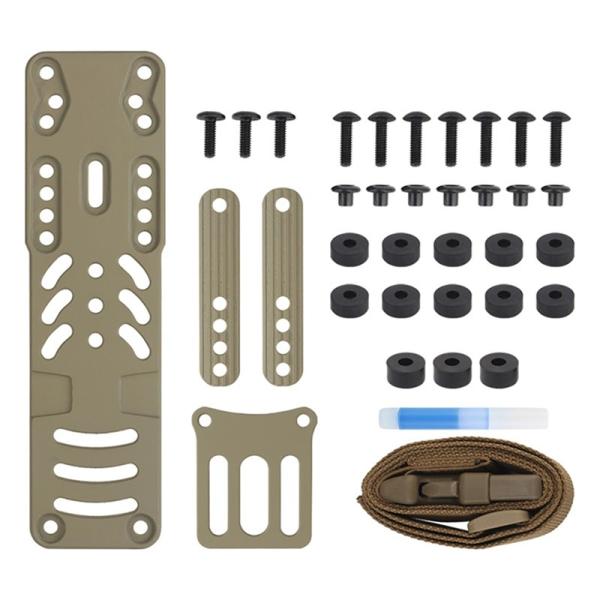 【概要】True North Concepts(トゥルーノースコンセプト)タイプ Rigid Holster Platform (RHP) モジュラーホルスターアダプターです。各種ホルスターに対応した多機能モジュラープラットフォームです。複...