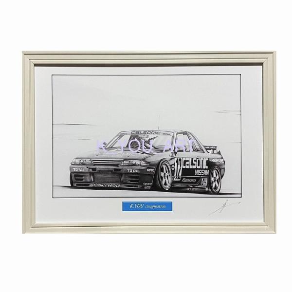 ・鉛筆画イラストレーター小松雄一氏が鉛筆だけで描くリアルな絵画になります。・日本の名車・旧車を繊細なタッチで描きあげ、見る人の心を動かします。・１作品に300時間を掛けることもある程、じっくり丁寧に仕上げますので、イラストと言うよりアート作...