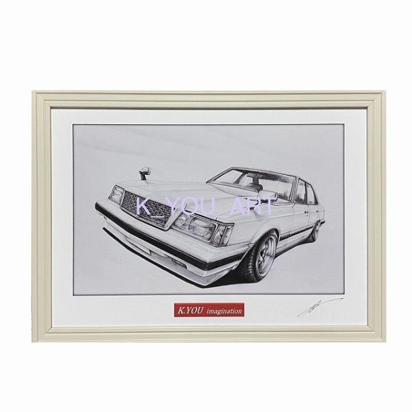 ・鉛筆画イラストレーター小松雄一氏が鉛筆だけで描くリアルな絵画になります。・日本の名車・旧車を繊細なタッチで描きあげ、見る人の心を動かします。・１作品に300時間を掛けることもある程、じっくり丁寧に仕上げますので、イラストと言うよりアート作...