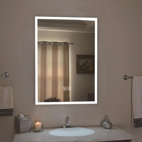 商品番号：LDBS-70504631商品説明： 完成品でお届け、壁掛け専用のネジが付属しています調光調色可能なLEDミラー ミラー部分は、厚み5ミリで歪み等無く上品に仕上がっております。リマインダー機能： 曇り止めスイッチのON/OFF時に...