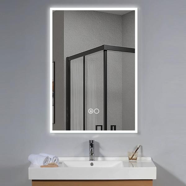 商品番号：customize-led商品説明： 完成品でお届け、壁掛け専用のネジが付属しています調光調色可能なLEDミラー ミラー部分は、厚み5ミリで歪み等無く上品に仕上がっております。リマインダー機能： 曇り止めスイッチのON/OFF時に...