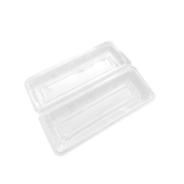 【外寸】２１２×８２×３２／１４mm(幅×奥行×本体の高さ／フタの高さ)【素材】二軸延伸ポリスチレン 【入数】１００枚【メーカー】（株）北原産業