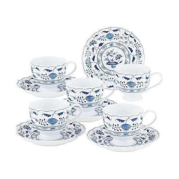 落ち着きあるシンプルなホワイト＆ブルーが目を引くロイヤルオニオンシリーズ。 新鮮なイメージでロングセラーの食器のシリーズです。【こちらの商品は日本製です。Made in Japan】※お色は釉薬のかかり具合で濃淡が多少異なる場合がございます...