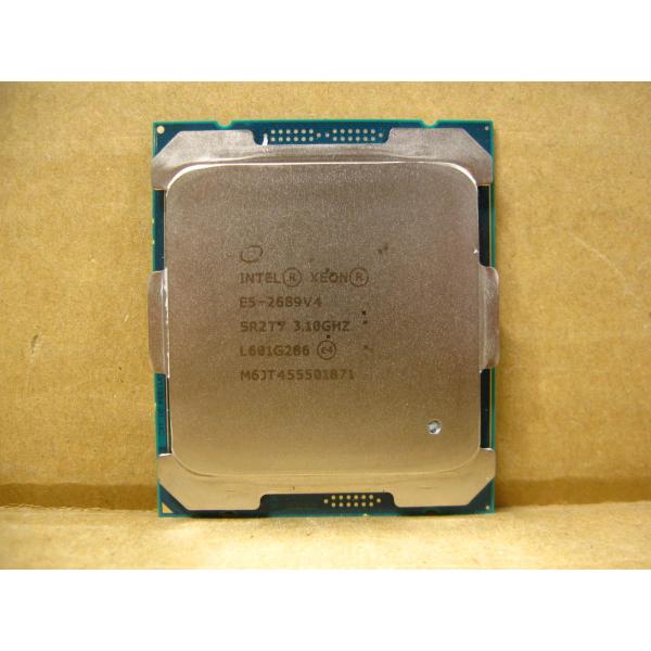 インテル製プロセッサ　 E5-2689V4 3.10GHz SR2T7 です。コア数：10コア動作周波数：3.10GHzキャッシュ：25MBバススピード：9.6 GT/sTDP：165W対応ソケット：FCLGA2011-3Sスペック：SR2...