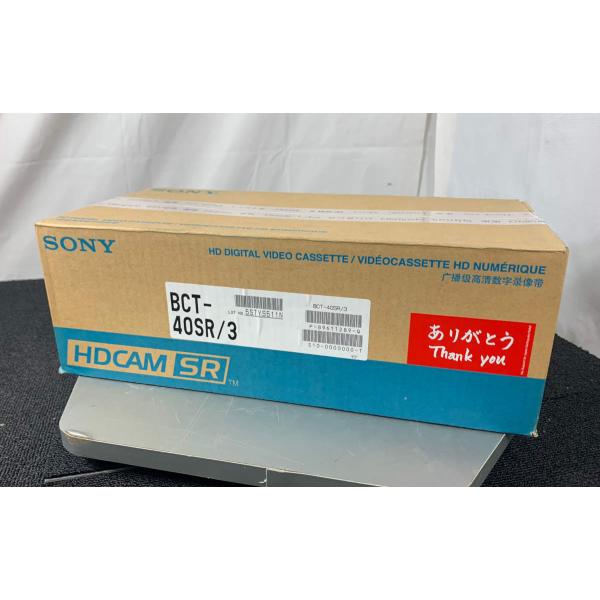 ○SONY HDCAMSR テープ 10本 未使用 BCT-40SR スモールカセット 40分