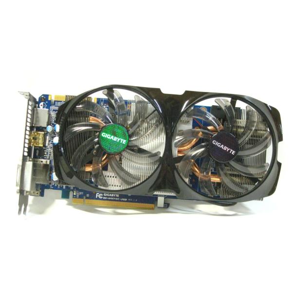 NVIDIA GeForce GTX 660Ti GDDR5 2GB PCI-EX DVI-I DVI-D HDMI DisplayPort 中古 GIGABYTE GV-N66TOC-2GD ...