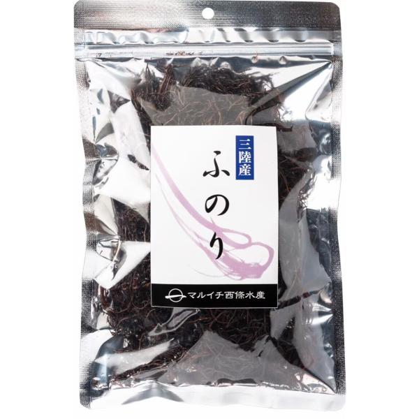 マルイチ西條水産　三陸産　ふのり●分量ふのり　17g●品種・味の特徴・食べ方◎ふのり　スープや和え物、サラダに混ぜても美味しいです。※水で戻すとかさが増すので、17gでもたっぷりの量が入っています。