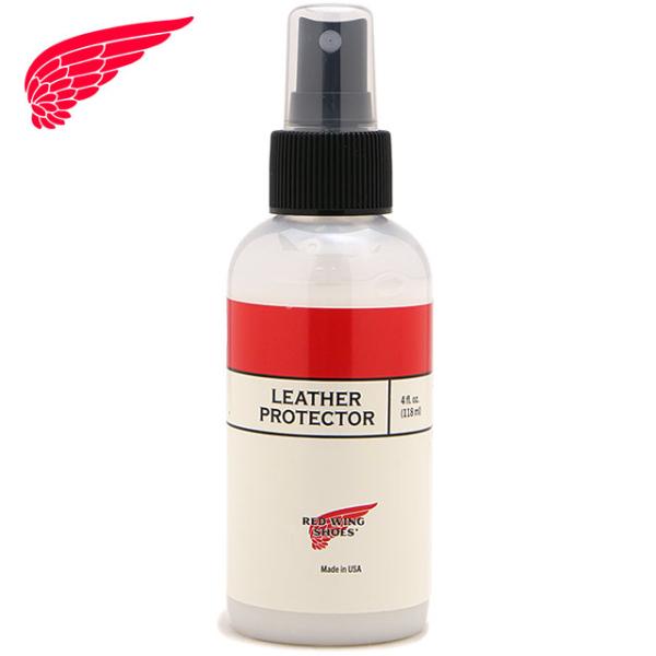 [ ブランド ] レッドウィング 　RED WING[ ジャンル ]防水スプレー／シューズ用ケア用品[ 成　分 ]イソプロピルアルコール[ 内容量 ]4fl（118ml）汚れ、水分から皮革を守るプロテクターシリコンを使用しない画期的な皮革保...