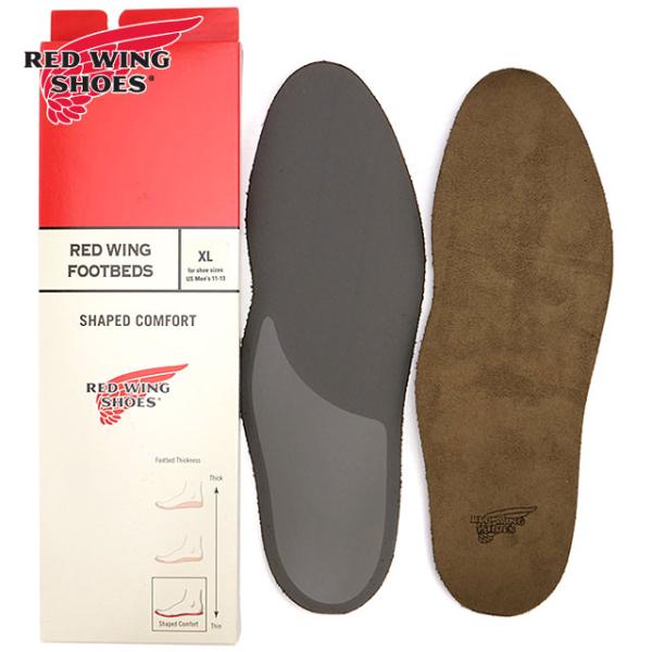 [ ブランド ] レッドウィング 　RED WING[ ジャンル ]インソール／フットベッド／中敷[ 生産国 ]Made in USAブーツにもスニーカーの履き心地を。薄手のフットベッド（中敷き・インソール）です。靴のフィットを大きく変える...