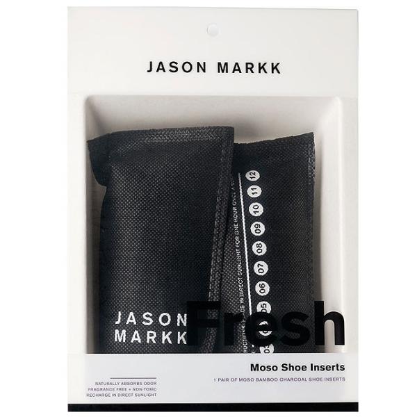 [ ブランド ] ジェイソンマーク　JASON MARKK[ ジャンル ] スニーカーケア用品　脱臭剤　防湿剤[ 内容量 ] 一足分(左右）【竹炭パワーで靴の中を防臭・防湿】ジェイソンマークから「MOSO FRESHENER」がリリース。防...