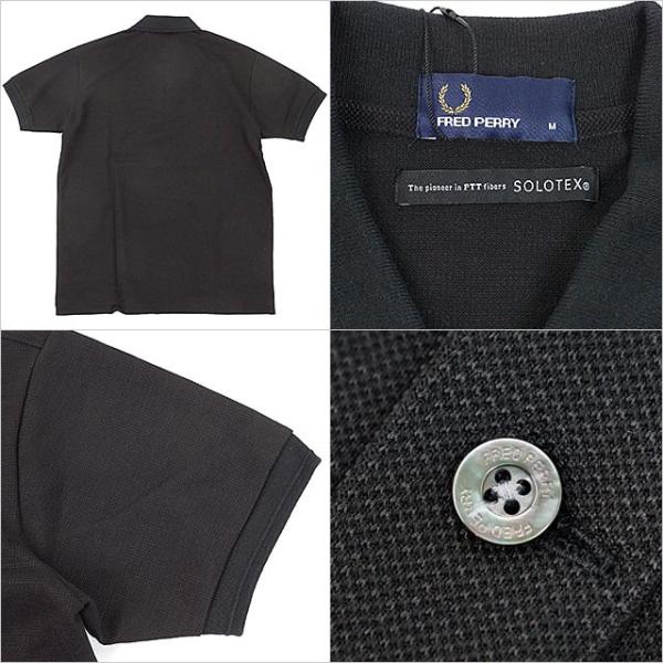 フレッドペリー FRED PERRY ソロテックス メンズ リネン ポロシャツ SOLOTEX LINEN POLO SHIRT F1749 ...