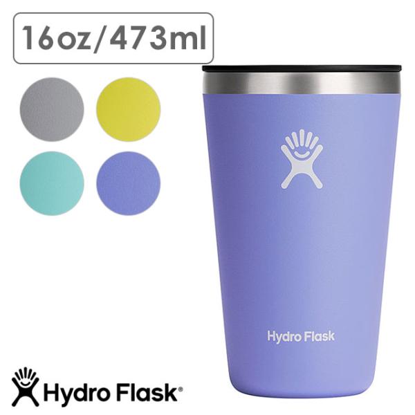 [ ブランド ] ハイドロフラスク　Hydro Flask[ ジャンル ]タンブラー[ 素　 材 ]本体：18/8ステンレス鋼（印刷鋼板）フタ：ポリプロピレンパッキン：シリコン[ サイズ ]幅8.5×高さ14×口径8.9（cm）容量：473...
