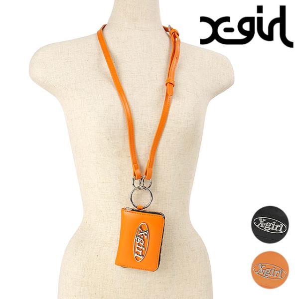 [ ブランド ] エックスガール　X-girl[ ジャンル ]コインケース／カードケース[ 素　 材 ]表地：合成皮革裏地：ポリエステル100％[ サイズ ]W10×H7　ショルダー最長95（cm）※カタログ表記サイズの為、実寸とは値が異な...