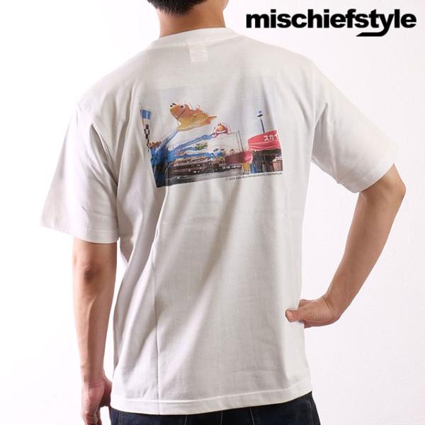 [ ブランド ] ミスチーフスタイル　mischiefstyle[ ジャンル ]Tシャツ／カットソー[ 素　 材 ]綿100％[ サイズ ]身丈×身幅×肩幅×袖丈（cm）Sサイズ：63×47×42×18Mサイズ：68×52×46×22Lサイ...