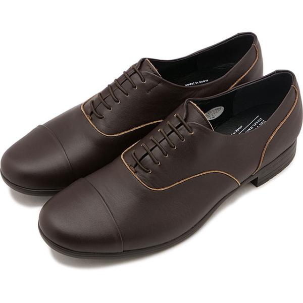 [ ブランド ]トラベルシューズ バイ ショセ　TRAVEL SHOES by chausser[ ジャンル ]短靴[ 素　 材 ]アッパー：牛革シーンを問わない汎用性の高さが魅力的TRAVEL SHOESのストレートチップレースアップシュ...