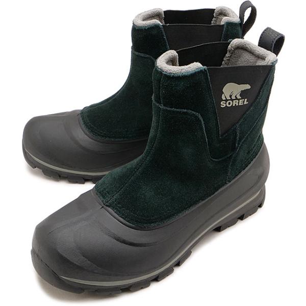 [ ブランド ] ソレル　SOREL[ ジャンル ]ブーツ／スノーブーツ[ 素　 材 ]アッパー：天然皮革／合成ゴムアウトソール：合成ゴム[ サイズ ]採寸サイズ 10.0（28.0cm）：筒丈17.5cm　筒回り33cm　ヒール高4.5c...