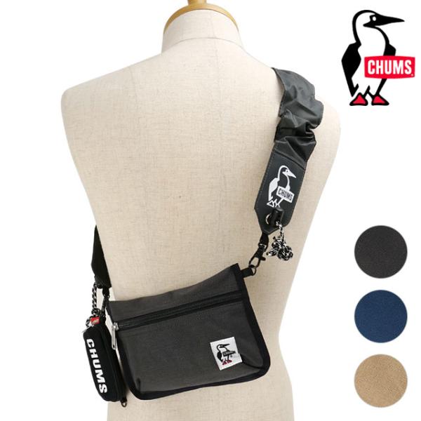 [ ブランド ] チャムス　CHUMS[ ジャンル ]ショルダーバッグ／ボディバッグ[ 素　 材 ]Sweat Cotton 70％／Polyester 30％／Cordura 1000D Nylon 100％[ サイズ ]大：W21×H1...