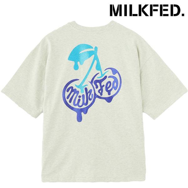 [ ブランド ] ミルクフェド　MILKFED[ ジャンル ]Tシャツ[ 素　 材 ]綿100%[ サイズ ]着丈×身幅×肩幅×袖丈（cm）Mサイズ：59×57×56×21Lサイズ：66×60×59×22 ※カタログ表記サイズの為、実寸とは...