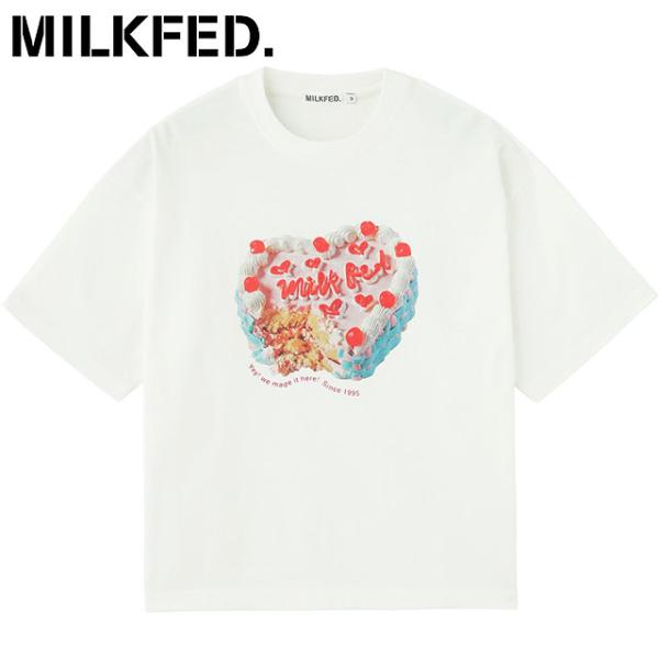 [ ブランド ] ミルクフェド　MILKFED[ ジャンル ]Tシャツ[ 素　 材 ]綿100％[ サイズ ]着丈×身幅×肩幅×袖丈（cm）Mサイズ：59×57×56×21Lサイズ：66×60×59×22 ※カタログ表記サイズの為、実寸とは...