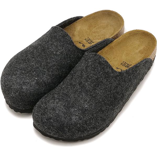 [ ブランド ] ビルケンシュトック　BIRKENSTOCK[ ジャンル ]サンダル／ルームシューズ[ 素　 材 ]アッパー：フェルト寒い日の、ご褒美スリッパナチュラルなルックスと高い保温性を兼ね備えたフェルト素材をアッパーに採用した、シン...