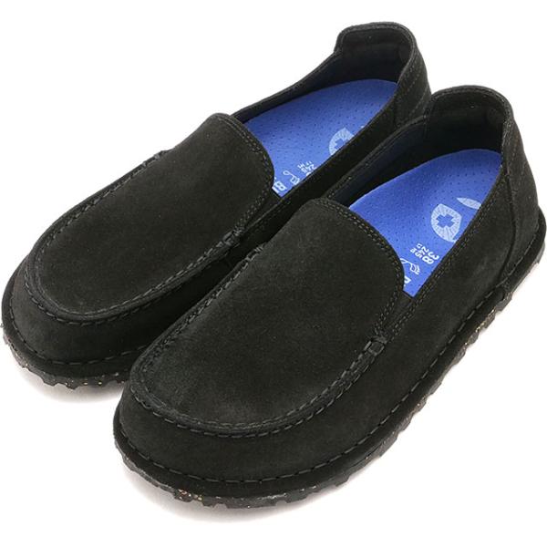 [ ブランド ] ビルケンシュトック　BIRKENSTOCK[ ジャンル ]革靴／スリッポン[ 素　 材 ]アッパー：スエードふだん使いにこそ選びたい、脱ぎ履きラク、歩き心地リッチなスエードシューズ上質なスエードと高機能インソールを組み合わ...