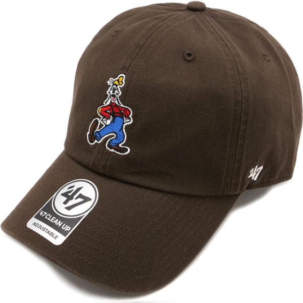 [ ブランド ] フォーティーセブン 　'47[ ジャンル ]帽子／キャップ[ 素　 材 ]コットンナチュラルカラーで楽しむ、大人のディズニースタイルフロントにグーフィーの刺繍をあしらった「’47 CLEAN UP」。落ち着いたブラウンカラ...