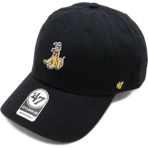 [ ブランド ] フォーティーセブン 　'47[ ジャンル ]帽子／キャップ[ 素　 材 ]コットンナチュラルカラーで楽しむ、大人のディズニースタイルフロントにプルートの刺繍を施した「’47 CLEAN UP」。シックなブラックカラーのボデ...