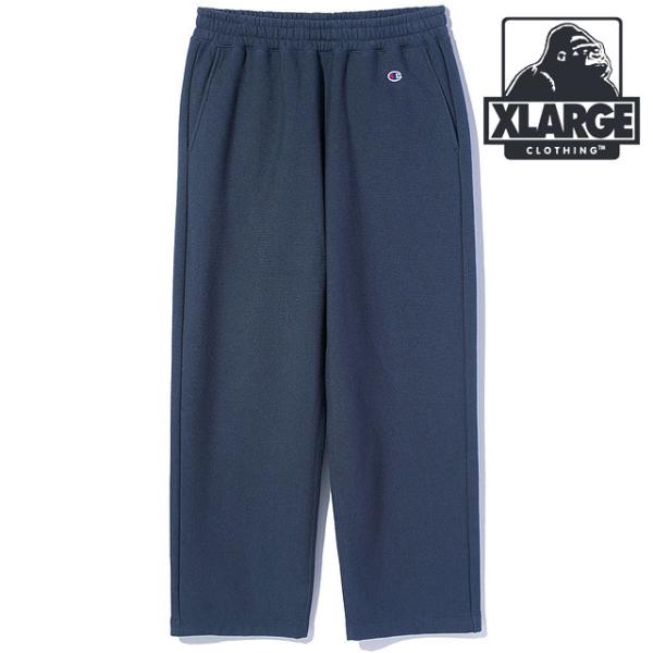 [ ブランド ] エクストララージ　XLARGE[ ジャンル ]パンツ[ 素　 材 ]本体：綿90％／ポリエステル10%リブ部分：綿100%[ 原産国 ]中国[ サイズ ]ウエスト×ヒップ×股上×股下×ワタリ幅（cm）Mサイズ：77×115...